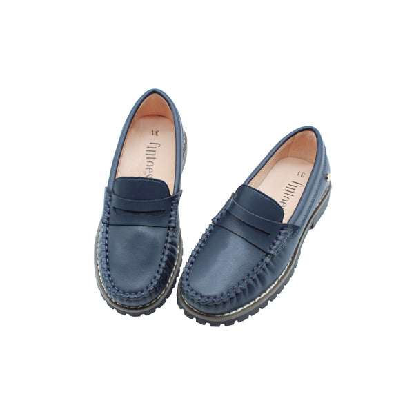 Navy leather – Fintoes